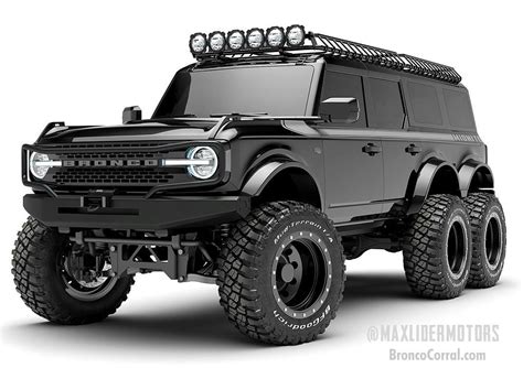 2022 Maxlider Ford Bronco 6x6 Bronco Corral