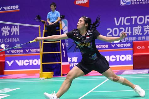Gregoria Mariska Usir Wakil Tuan Rumah Jumpa Pusarla Sindhu Di
