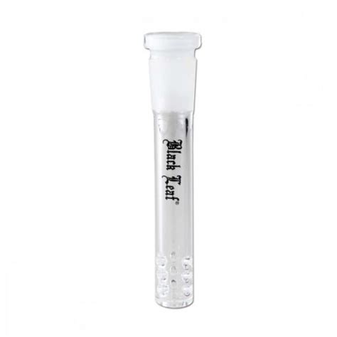Black Leaf Hole Diffuser Chillum L Mm SG JWare