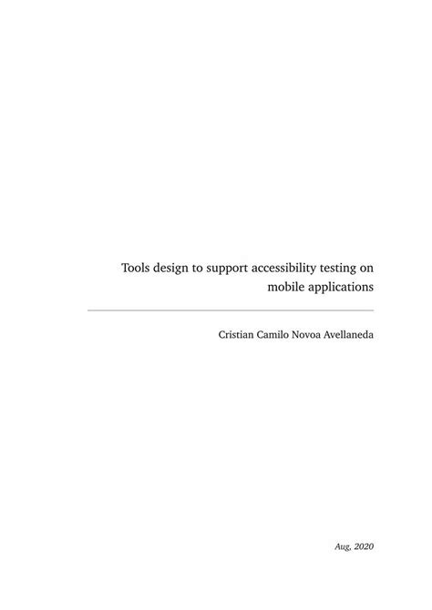 Pdf Tools Design To Support Accessibility Testing On Mobile Dokumen Pdf Tools Design To Support Accessibility Testing On Mobile Dokumen