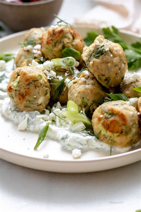 Greek Chicken Meatballs Abras Kitchen
