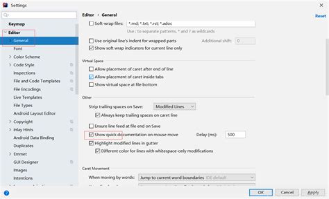 Intellij Idea 鼠标放到类，方法，变量上 显示相关信息idea 20202鼠标滑过显示变量值 Csdn博客