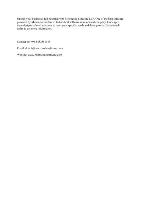Best Software Development Company In Delhincr Microcode Software By