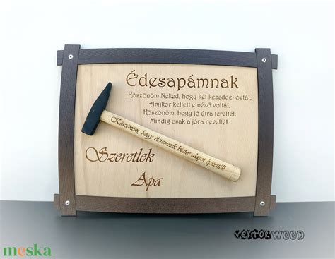 Szülőköszöntő ajándék Meska hu