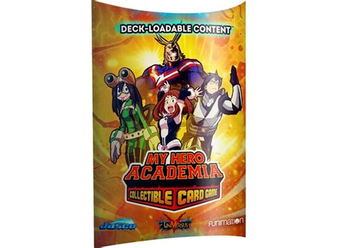 My Hero Academia Ccg Deck Loadable 1 Deck Loadable Content Gamezoneno