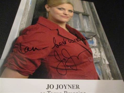 Jo Joyner Tanya Branning Authentic Autographed Eastenders 6x4 Cast