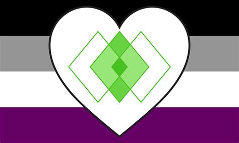 Asexual Xumromantic Combo Flag By Pride Flags On Deviantart