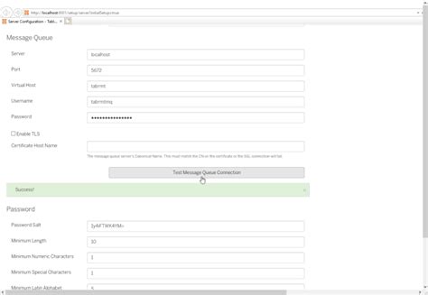 Tableau Resource Monitoring Tool Master Server Install Guide