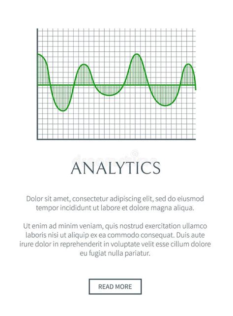 Analytics Digraph Image Color Vector Illustration Stock Vector