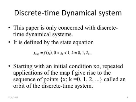 A Chaotic Direct Sequence Spread Spectrum Communication System Ppt