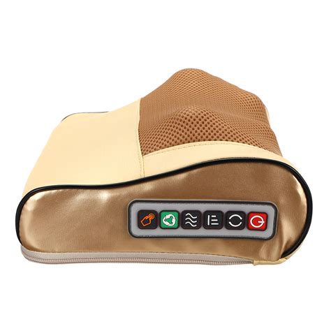 Electric Lumbar Neck Back Massage Pillow Cushion Infrared Heating