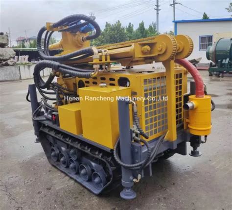 Pneumatic Dth Crawler 150m Depth Dth Water Well Drilling Rig Price