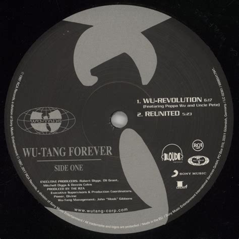Wu Tang Clan Wu Tang Forever 180g Uk 4 Lp Vinyl Set —
