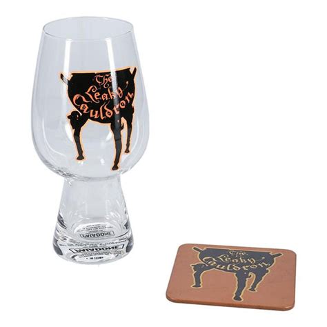 Harry Potter Leaky Cauldron Glass And Coaster Set Trinidad And Tobago