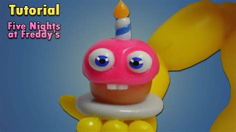 Fnaf World Adventure Toy Cupcake Tutorial Polymer Clay Porcelana