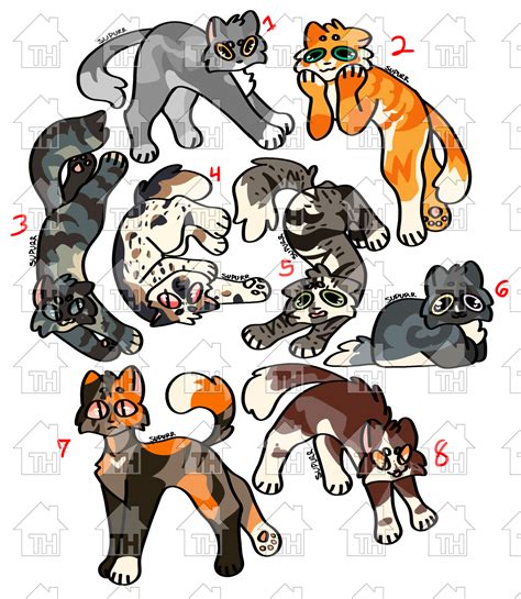 424 Warrior Cat Adopts On Toyhouse