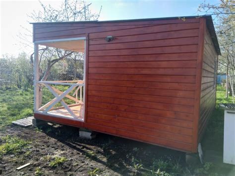 Садовый домик р р 6x4 5 Уютное гнёздышко купить в Рязани недорого