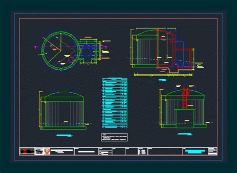 Medidor De Agua En Dwg 2739 Kb Librería Cad