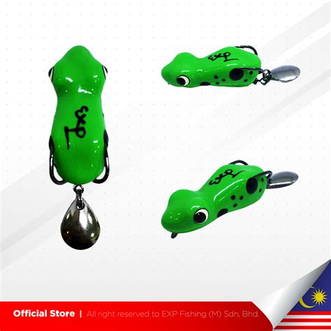 Exp Dragon Soft Rubber Frog Soft Body Lure Soft Frog Haruan Toman Katak