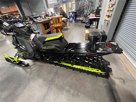 2024 Polaris® Patriot 9r Rmk Khaos Slash 155 Premium Army Green Ride North Michigan And