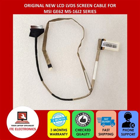 ORIGINAL NEW MSI GE MS J SERIES PINS EDP SCREEN CABLE MS J K N H Shopee