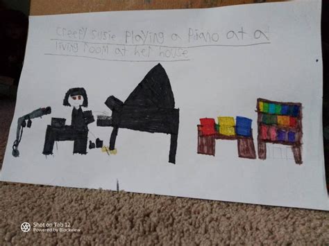 My First Artwork Of Creepy Susie Color Version By Gingerarnold1996 On Deviantart