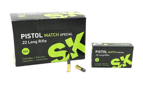 .22LR SK PISTOL MATCH SPECIAL 2,59 g / 40 gr - SAFFO ...