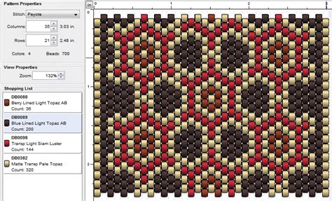 Imaginesque Beading Peyote Stitch Pattern 30