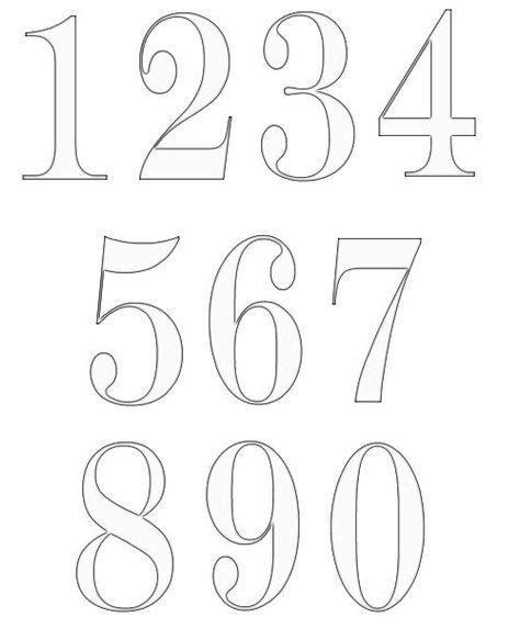 Number Template Tattoo Fonts Alphabet Lettering Alphabet Fonts Lettering Alphabet