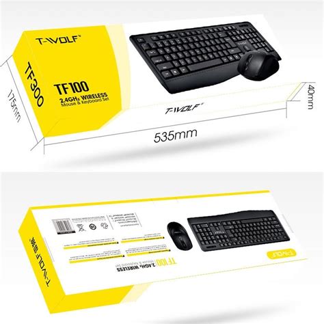 T Wolf Tf G Bluetooth Laptop Office Wireless Keyboard And Mouse Set Set Alexnld Com