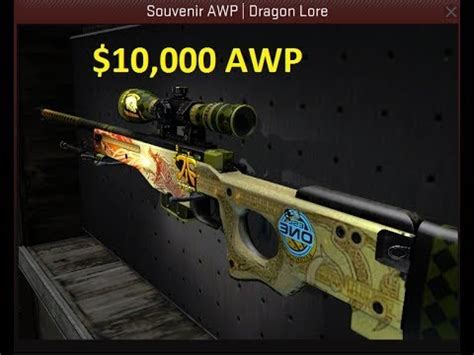 Unboxing Souvenir Awp Dragon Lore Youtube