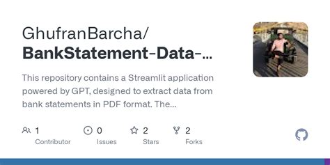 Github Ghufranbarchabankstatement Data Extractor This Repository Contains A Streamlit