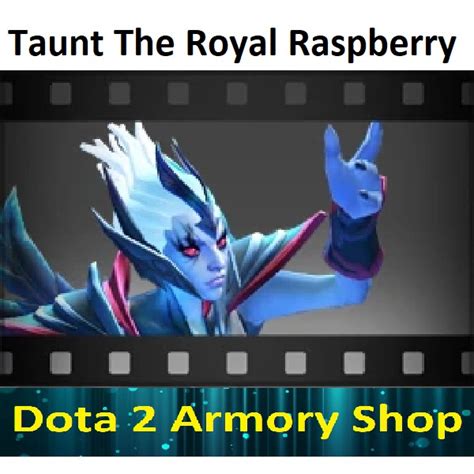Dota Vengeful Spirit VS Taunt Taunt The Royal Raspberry Shopee Malaysia