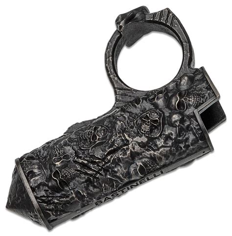 Bastinelli Creations2 Saints Tactical Custom Bronze Bic Lighter Case