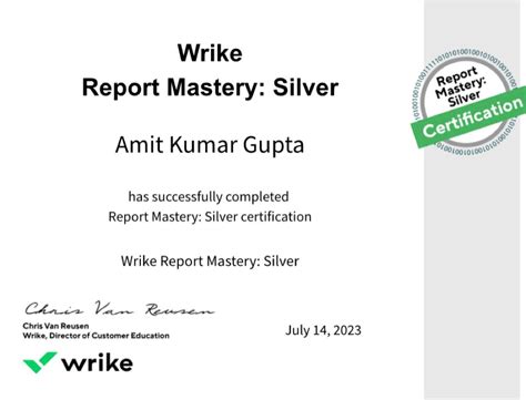 amit kumar gupta on linkedin one more certification added in program