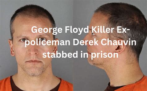 George Floyd Killer Ex Policeman Derek Chauvin Stabbed In Prison The