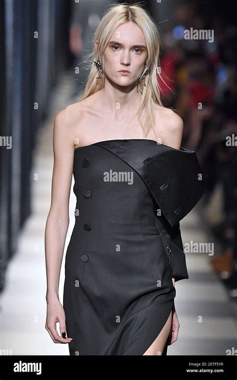 Model Harleth Kuusik Walks On The Runway During The Monse Fashion Show