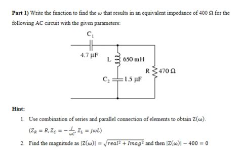 solved part 1 write the function to find the w that results