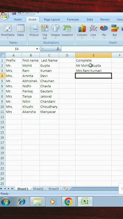 Excel Tutoring Excel Formulas Excel Short Youtube