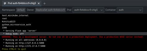 Mysql Cannot Be Connected Using Minikubeternal