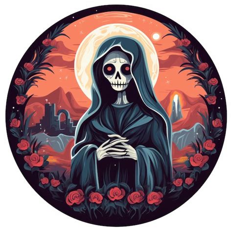 Icono De La Llorona Para El Día De Los Muertos Foto Premium