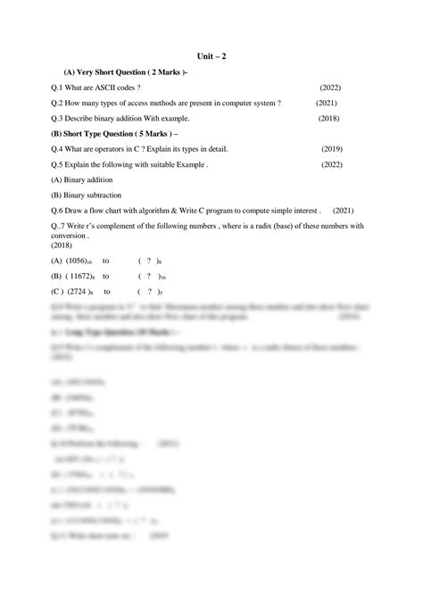 SOLUTION Master Question Paper C Language Studypool