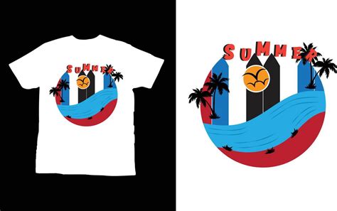 Vector Summer T Shirt Design 21056919 Vector Art At Vecteezy