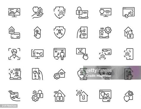 Security Concepts Including Encryption Authentication Biometric Access And Cybersecurity