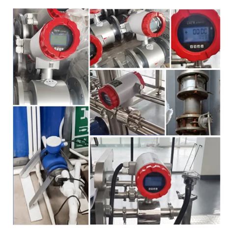 Electromagnetic Flow Meter Mud Mortar Clay Flow Meter Pulse 4 20ma S485