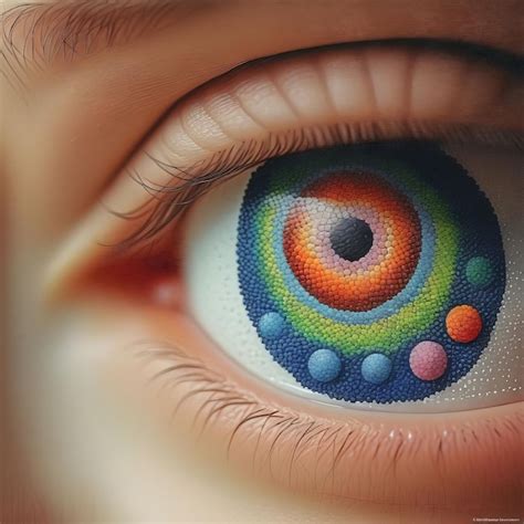 Premium Vector Colorful Eye 3d Rendering Colorful Eye 3d Rendering