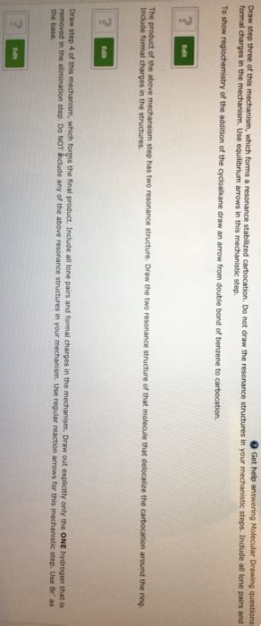 Solved Problem 15 33c Provide A Mechanism That Explains Chegg