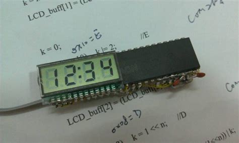 4 Digits Segment Lcd Display Ua Low Power Version Electrodragon