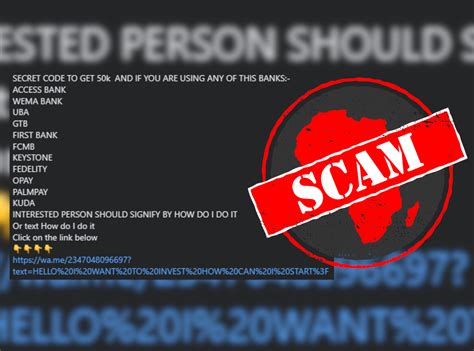 Beware Of Facebook Posts Offering ‘code To Get You N50000 At Selected