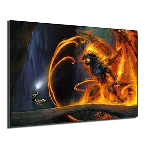 Gandalf Balrog You Shall Not Pass